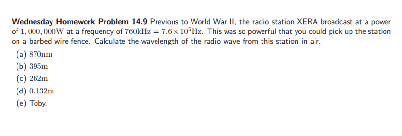 Solved Previous to World War II, the radio station XERA | Chegg.com