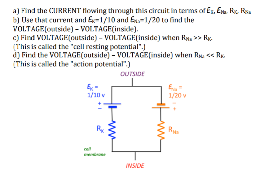 Solved Find the CURRENT flowing through this circuit in | Chegg.com