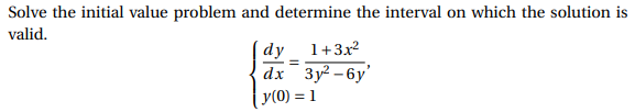 Solved Solve the initial value problem and determine the | Chegg.com