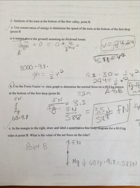 Highschool Physics finding normal force on roller | Chegg.com