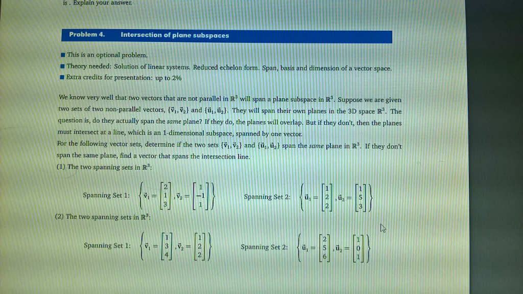Solved This is an optional problem. Theory needed: | Chegg.com
