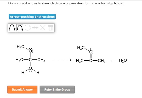 Solved Draw curved arrows to show electron reorganization | Chegg.com