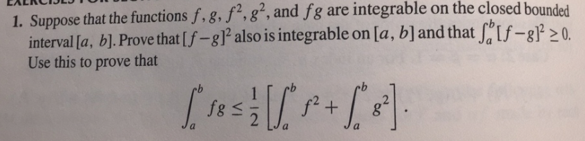 Solved Suppose that the functions f, g, f^2, g^2, and f g | Chegg.com
