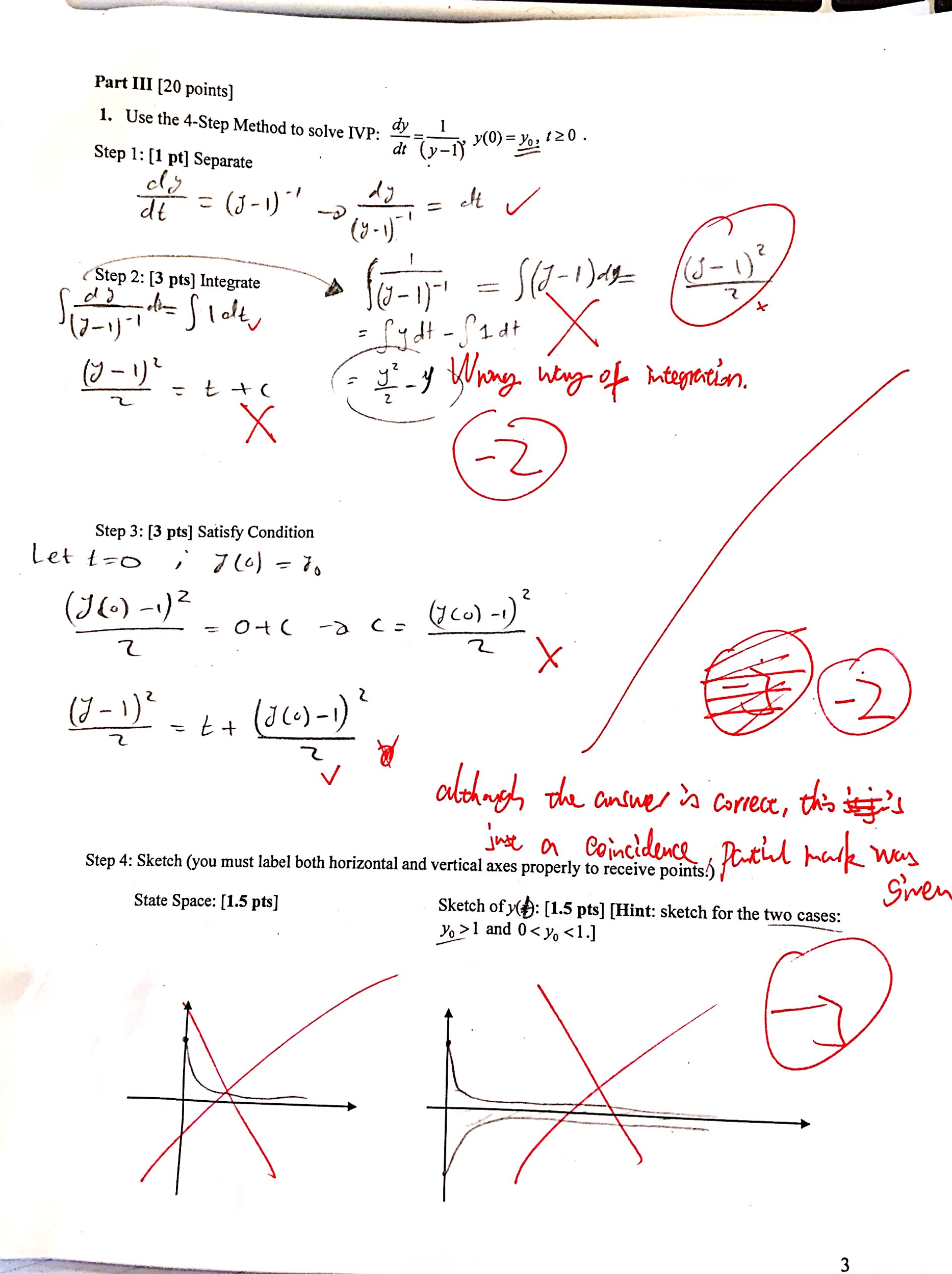 Solved Part IV [4 points] The solution M(t) of the DE kt is | Chegg.com
