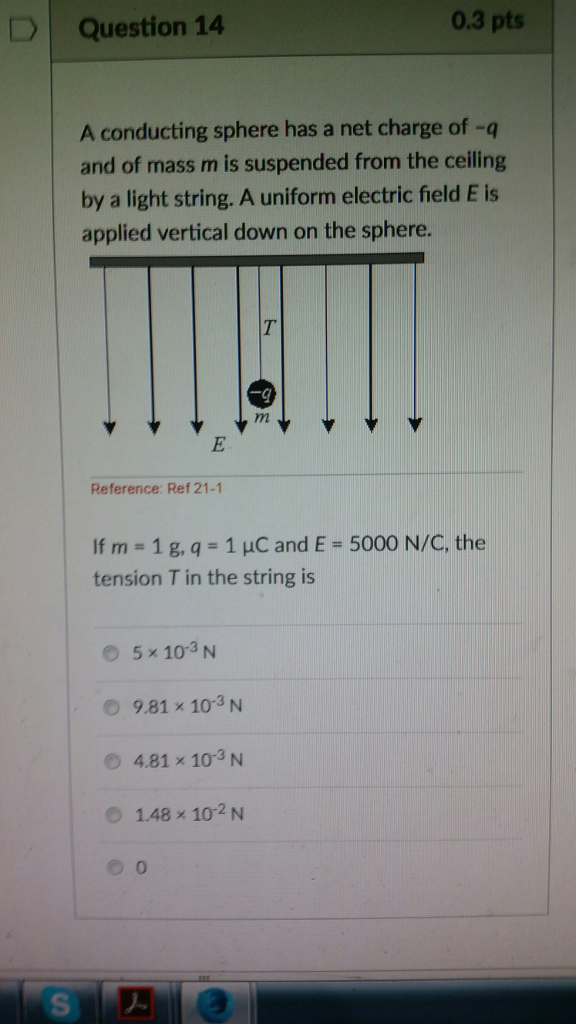 Solved A conducting sphere has a net charge of - q and of | Chegg.com