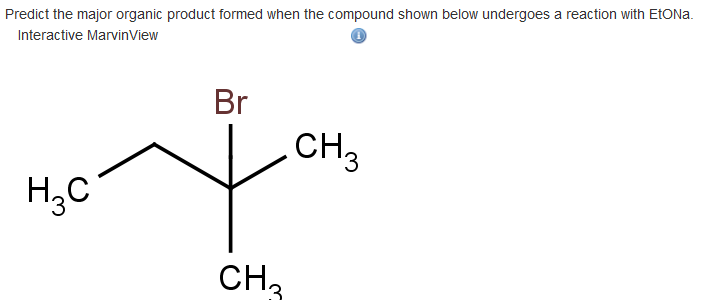 Solved Predict the major organic product formed when the | Chegg.com
