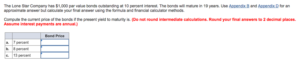 Solved The Lone Star Company Has 1 000 Par Value Bonds Chegg solved-the-lone-star-company-has-1-000-par-value-bonds-chegg
