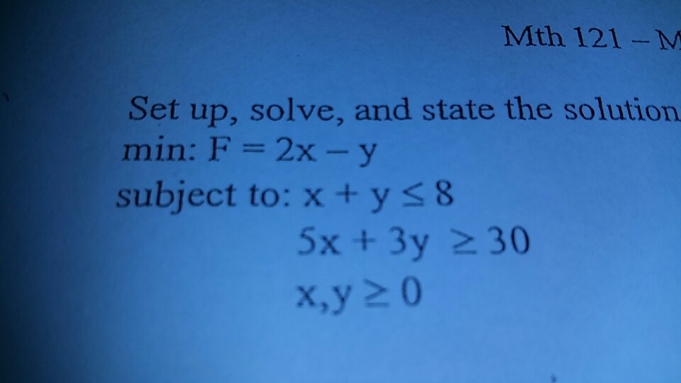 Solved mixed constraints hint: there will be a tie for | Chegg.com