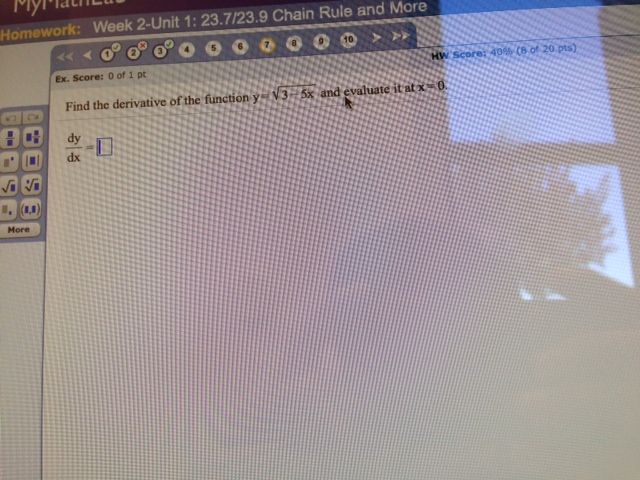 Solved Differentiate the given function. u = v2 du/dv = | Chegg.com