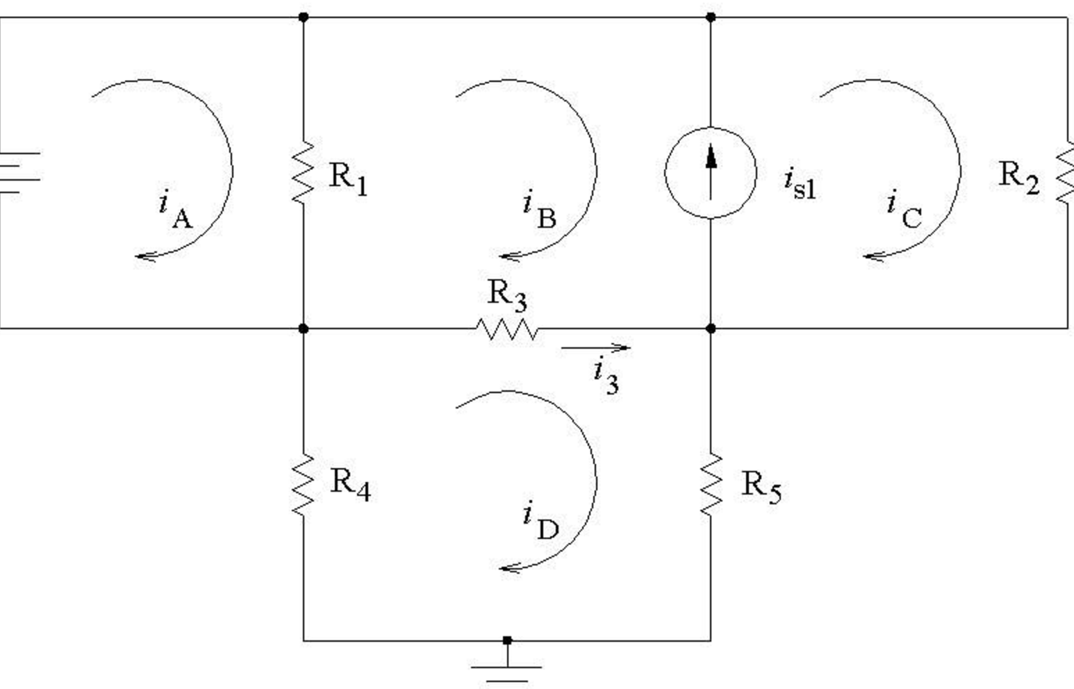 Solved For the circuit shown below, what is the current i3 | Chegg.com