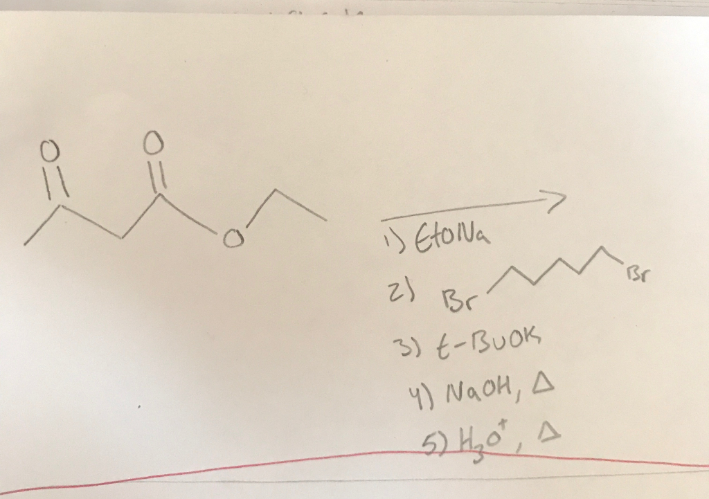 Solved > EtoNa 2) B 3) t-BUOK | 4) NaOH, A 5) HA | Chegg.com