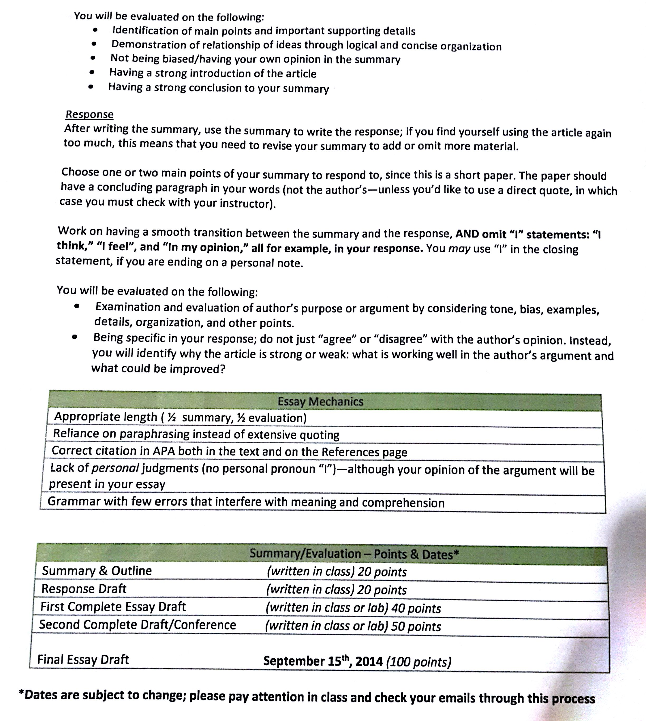  Writing A Summary Paper How Do I Write A Research Paper Summary