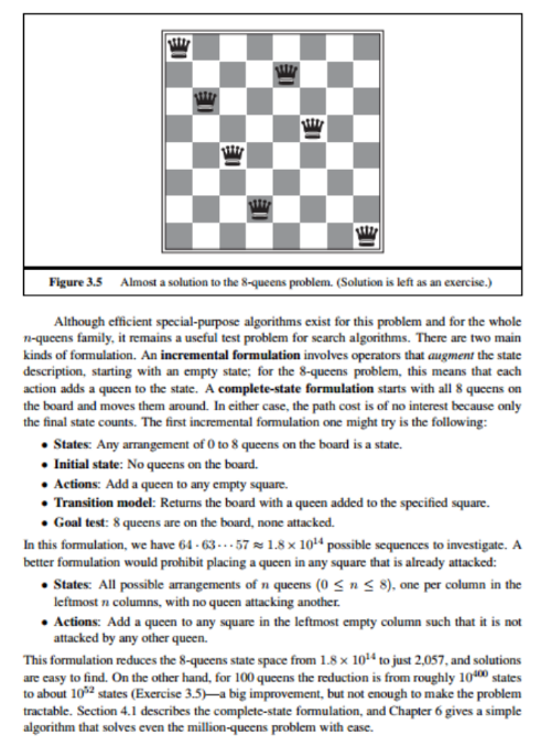 (Solved) : Consider N Queens Problem Using Efficient Incremental ... (Solved) : Consider N Queens Problem Using Efficient Incremental ...