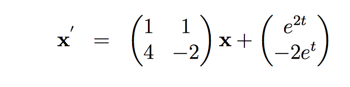 Solved How to solve this using diagonalization method? X' = | Chegg.com