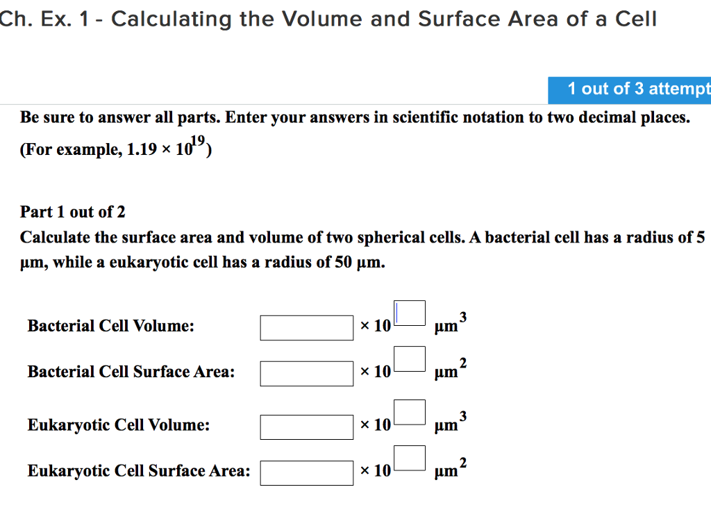 Solved hint 1. The surface area of a sphere is 4 Pir^2. | Chegg.com