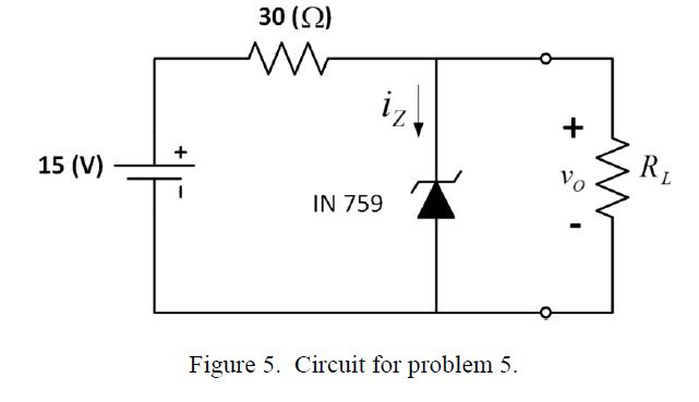 Solved For ideal diodes in the circuit shown in Figure 5, | Chegg.com