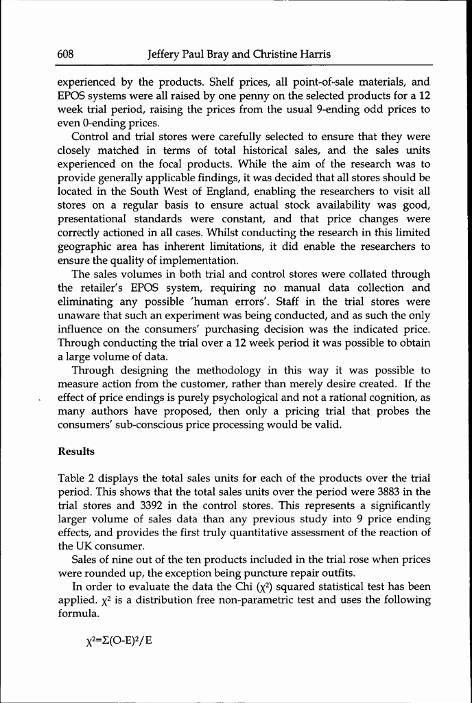 Solved What is the purpose of the Bray & Harris (2006) | Chegg.com