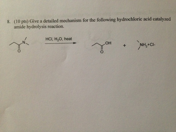 Solved Give a detailed mechanism for the following | Chegg.com