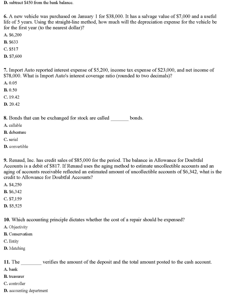 Solved The Value of Money Questions 1 to 20: Select the best | Chegg.com