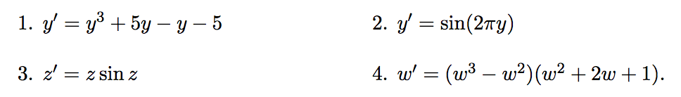 Solved Sketch the phase line of the given differential | Chegg.com