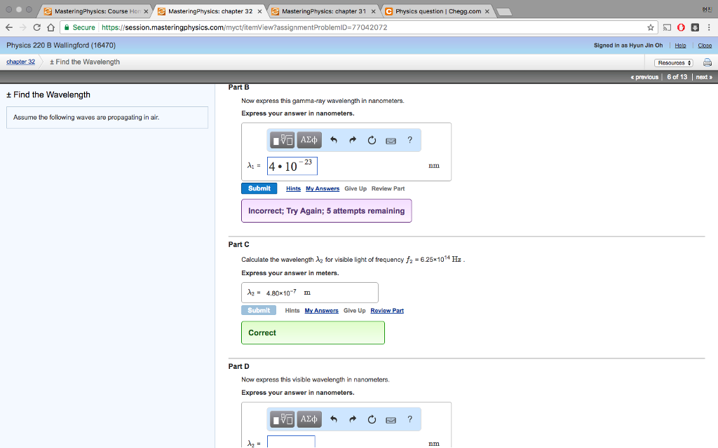 Physics Archive | April 12, 2017 | Chegg.com