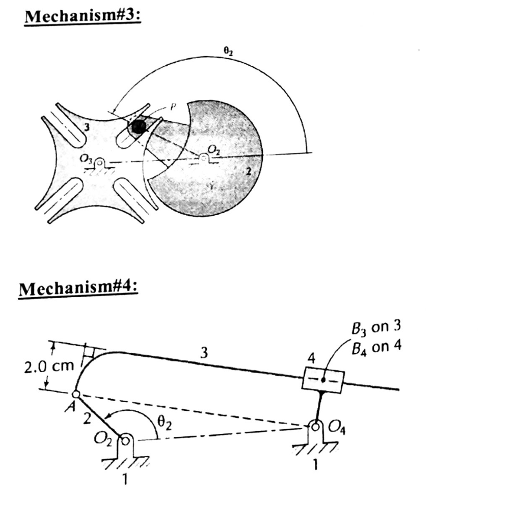 Solved For the mechanism shown below, define appropriate | Chegg.com