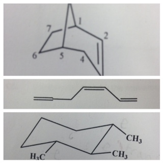 Solved Name the following structures: | Chegg.com