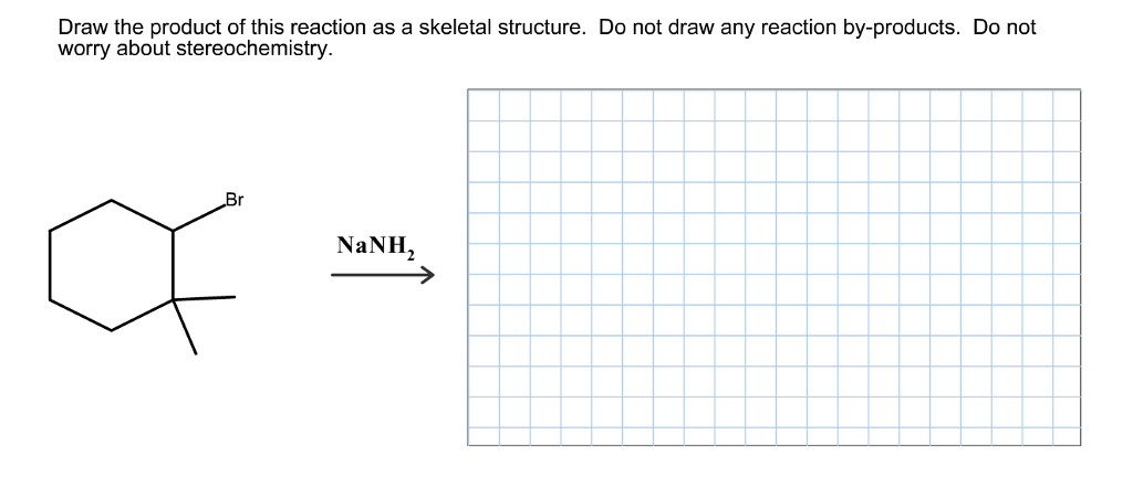 Solved Draw the product of this reaction as a skeletal | Chegg.com