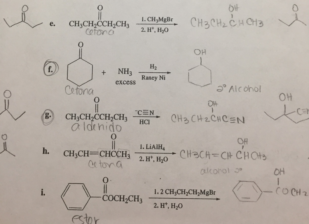 Solved CHyCH2CCHyCH3 2.CHMgBr CH3CH.cHCH3 ﹀ Cetono OH + NH3 | Chegg.com