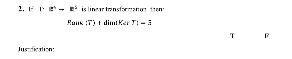 Solved I need to say if it's true or false and then the | Chegg.com