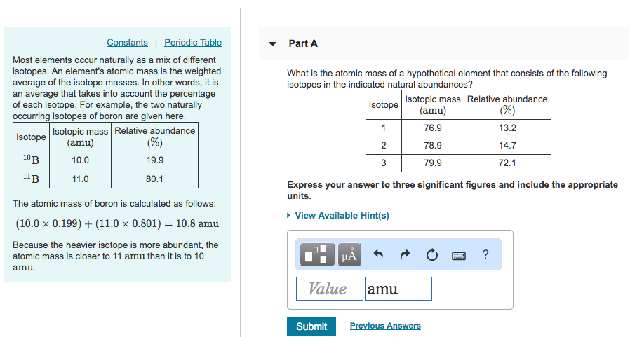 Isotope Table Of Elements | Decoration Examples