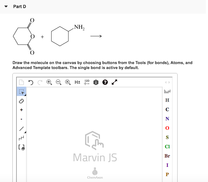 Solved ? Part B C-OCH, het CH3NH2 heat Draw the molecule on | Chegg.com