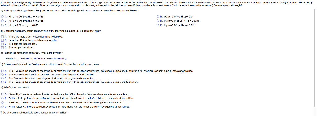 Solved It the 1980s, it was generally believed that | Chegg.com