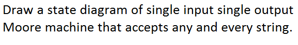 Solved Draw a state diagram of single input single output | Chegg.com