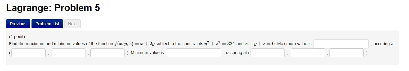 Solved Find the maximum and minimum values of the function | Chegg.com