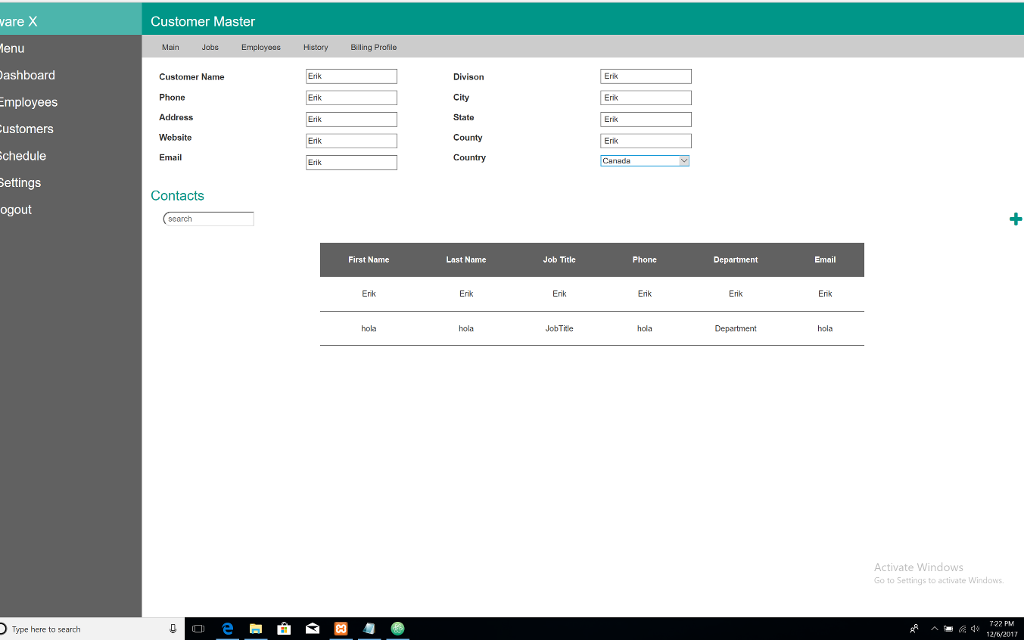 Solved Hello, in this page I display all the information | Chegg.com