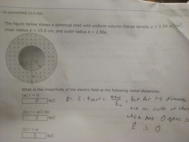 Solved /6 pointsHRW8 23 P.050. The figure below shows a | Chegg.com