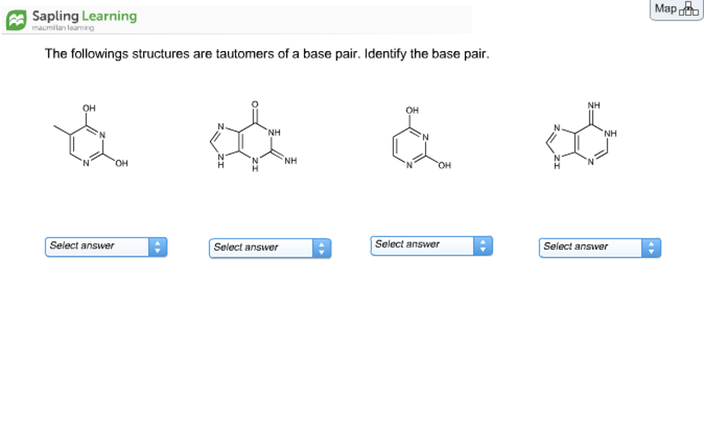 Solved The following structures are tautomers of a base | Chegg.com