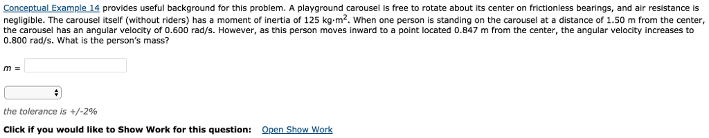 Solved Conceptual Example 14 provides useful background for | Chegg.com