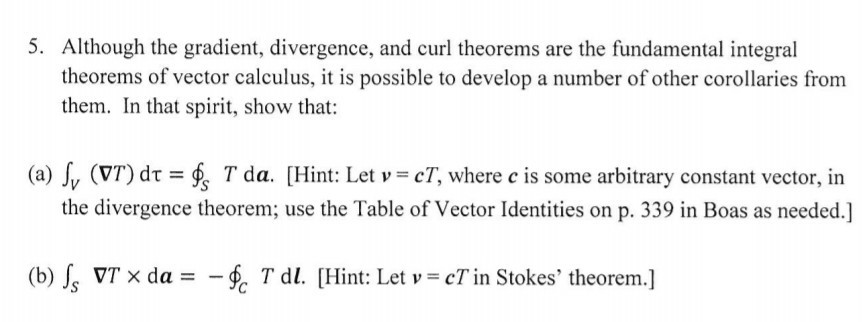 Solved 5. Although the gradient, divergence, and curl | Chegg.com