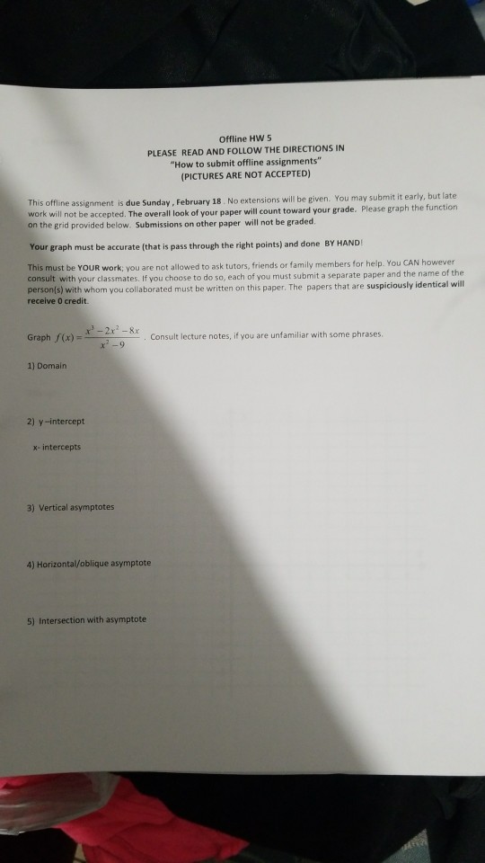 Solved Offline HW5 PLEASE READ AND FOLLOW THE DIRECTIONS IN | Chegg.com