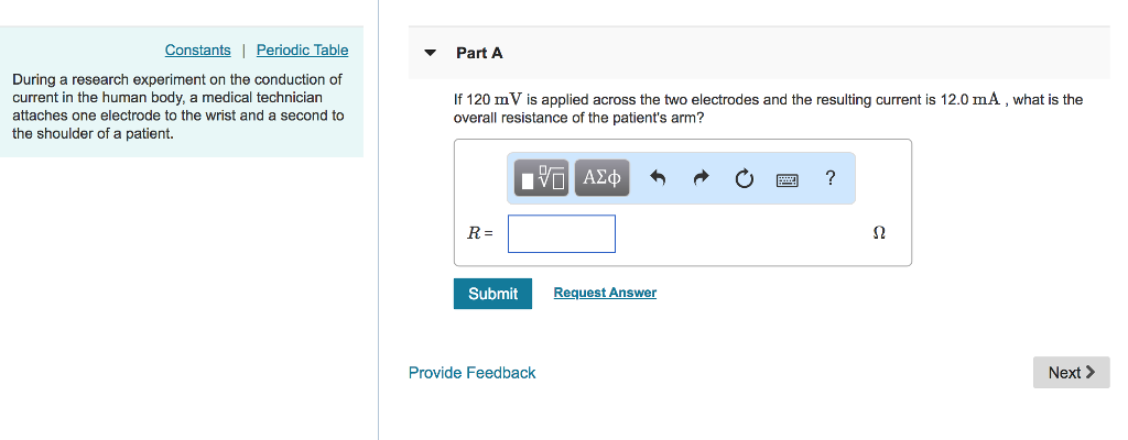 Solved Constants| Periodic Table Part A During a research | Chegg.com