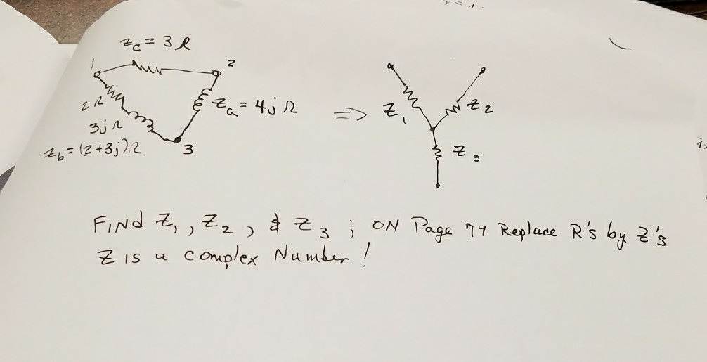Solved 2 /2 2 3J 3 Z Is a complex Nam ON Page 17 Replace R's | Chegg.com