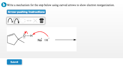 Solved Write a mechanism for the step below using curved | Chegg.com