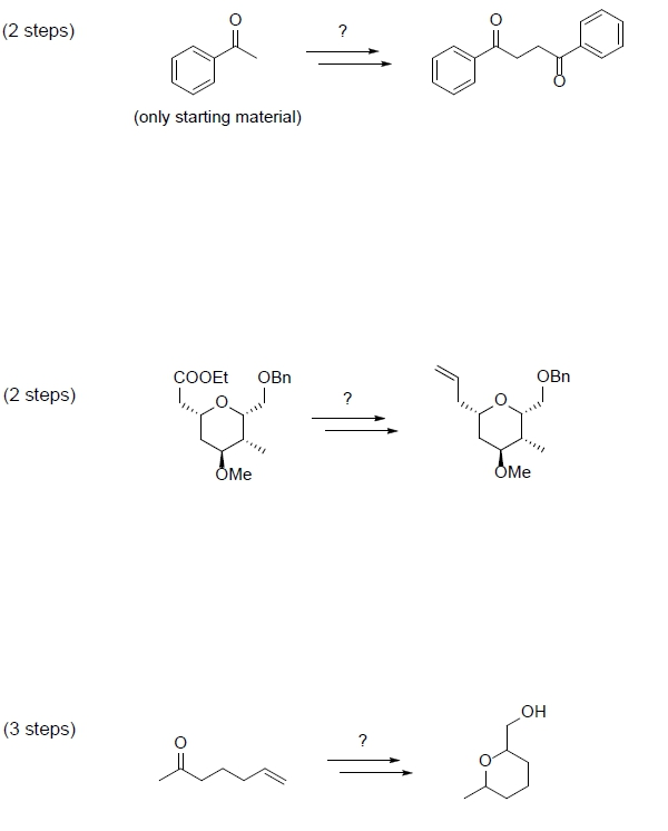 Solved Complete the following multistep synthesis using | Chegg.com