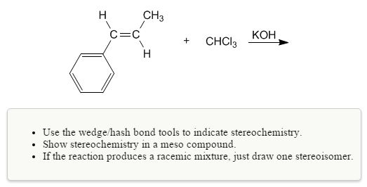 Solved Carbene and Carbenoid Addition Draw the structure | Chegg.com