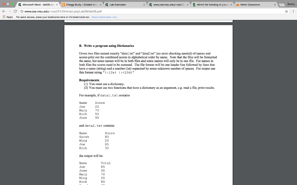 Solved Need Help Writing Two Separate Python Codes Python Chegg