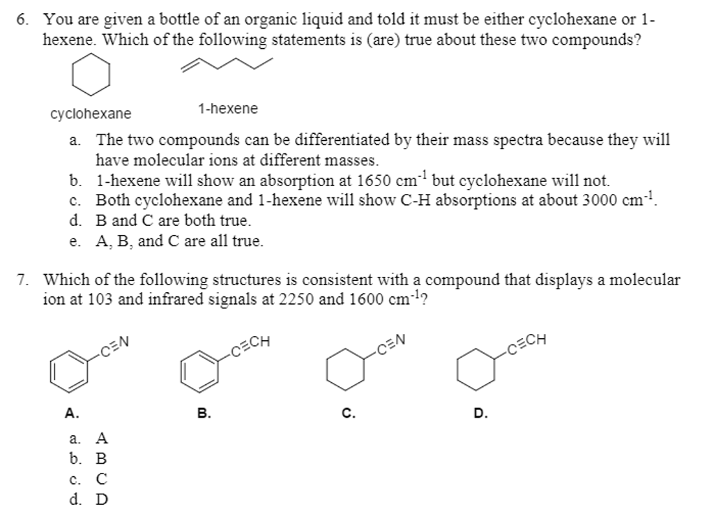 Solved 4. Consider the three organic compounds drawn below. | Chegg.com