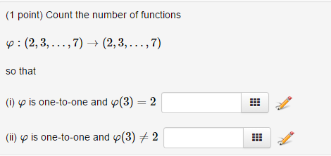 Solved Count the number of functions | Chegg.com