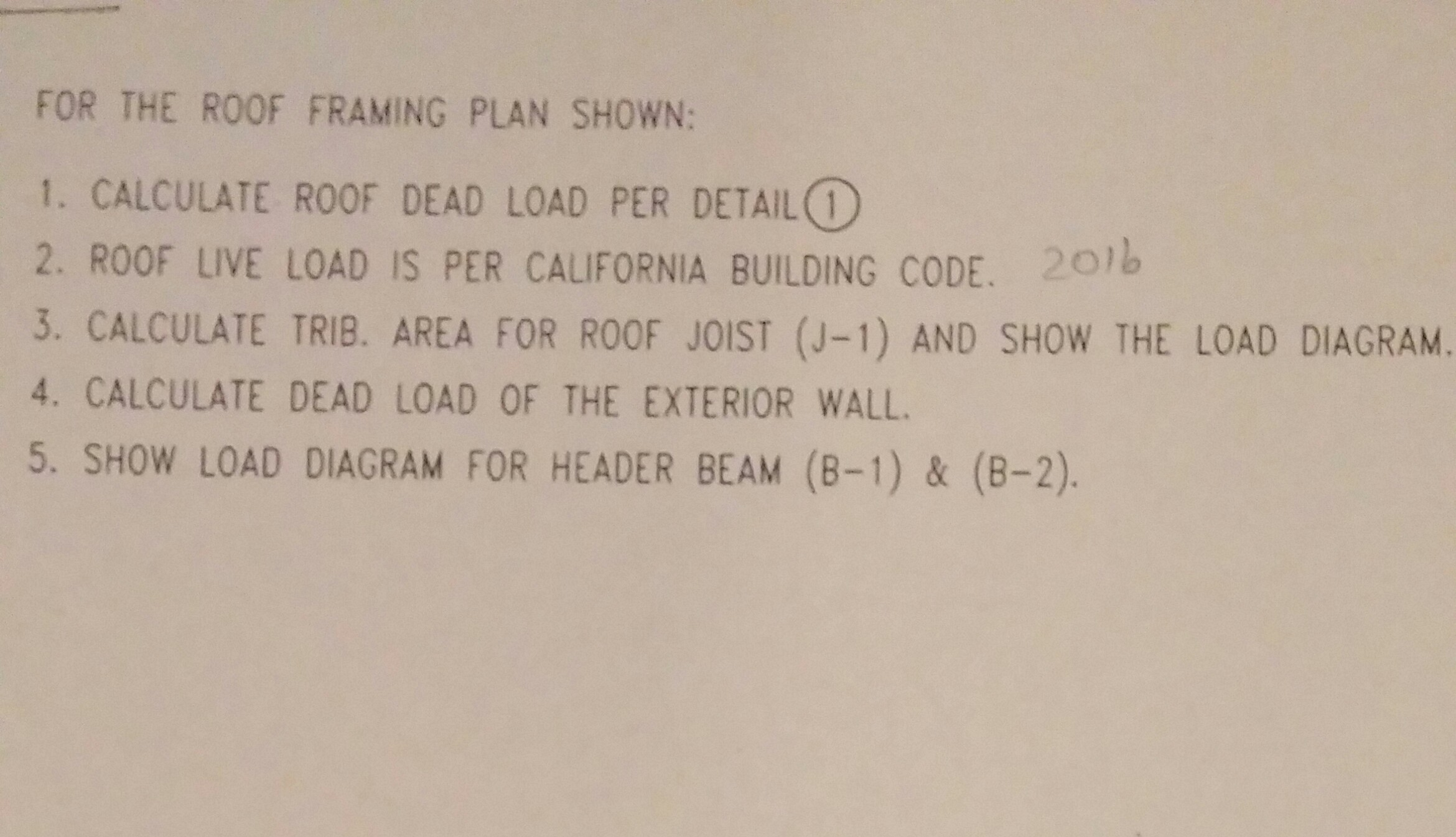 For the roof framing plan shown: Calculate roof dead | Chegg.com